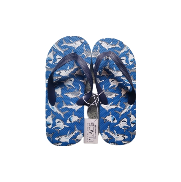 The Children's Place | Shoes | The Childrens Place Blue Shark Flip ...